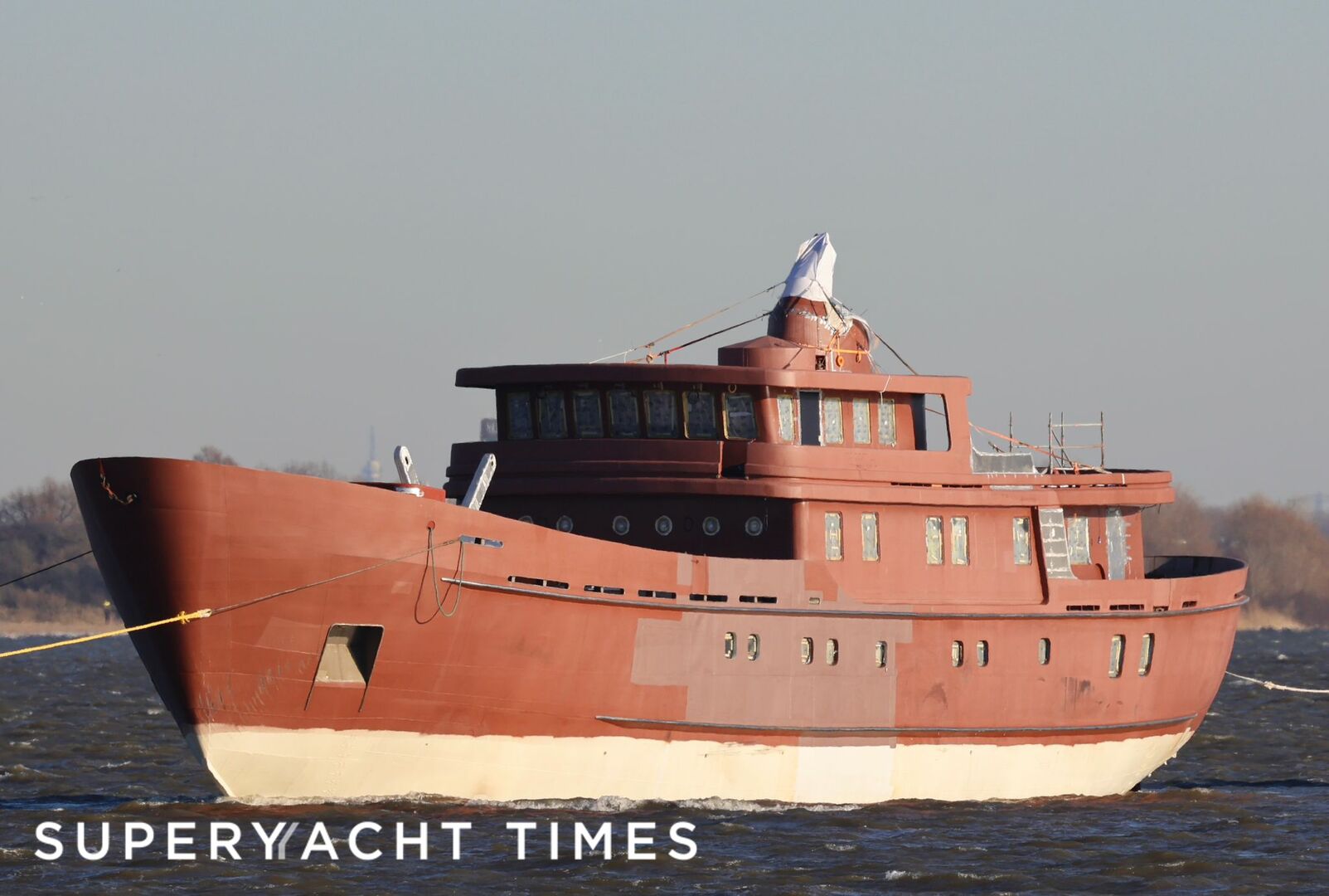 Refit update: 46m Asi-Verken conversion superyacht Vega arrives in the ...