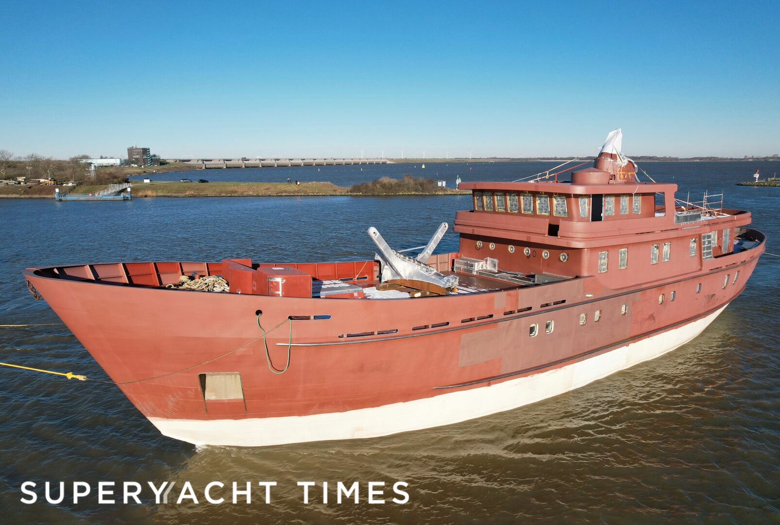 Refit update: 46m Asi-Verken conversion superyacht Vega arrives in the ...