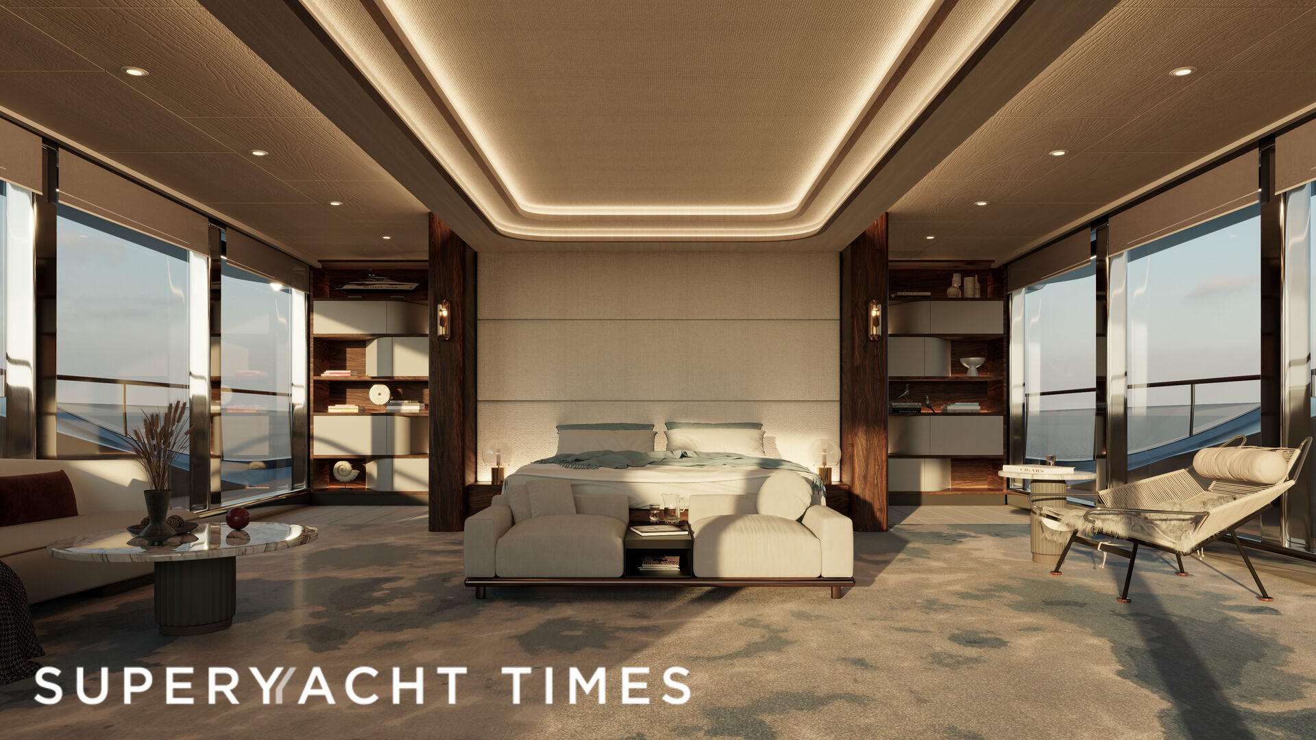 Officina Armare unveils renderings for new 85m superyacht concept ...