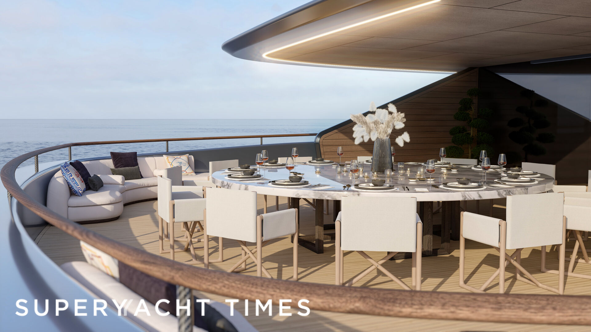 Officina Armare unveils renderings for new 85m superyacht concept ...