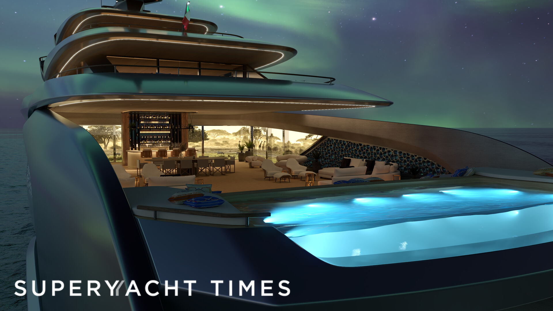 Officina Armare unveils renderings for new 85m superyacht concept ...