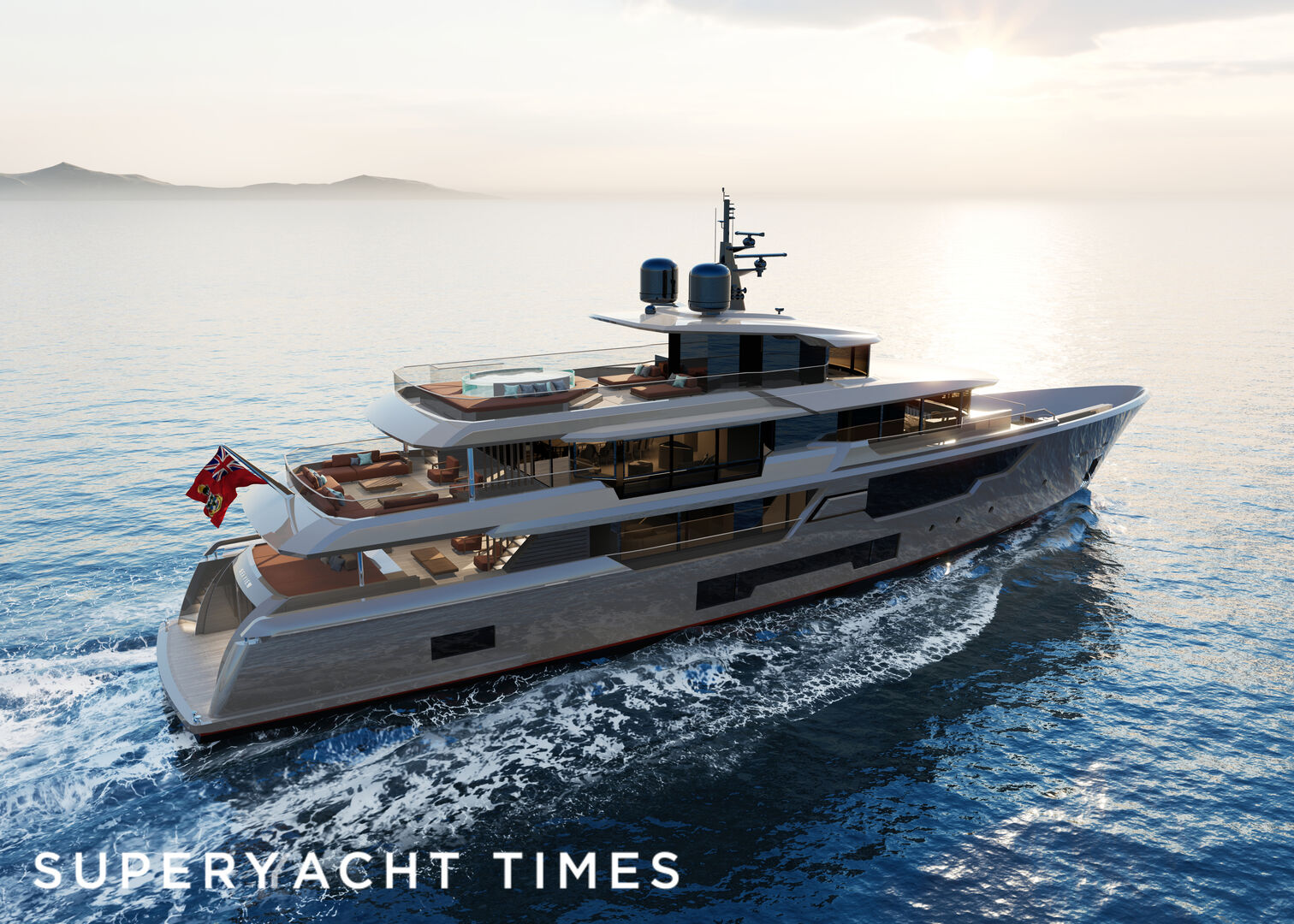 New images unveiled of 40m in-build MCP 40M superyacht Seaview