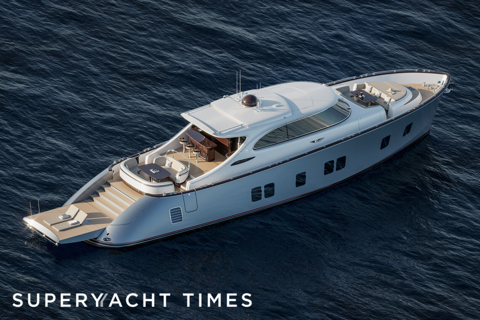 First 24m Zeelander 8 hull sold and in-build