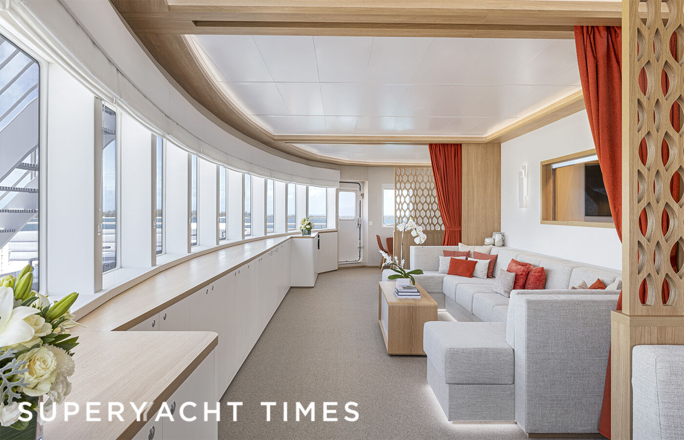 Onboard 68m Astilleros Armon support vessel Wayfinder