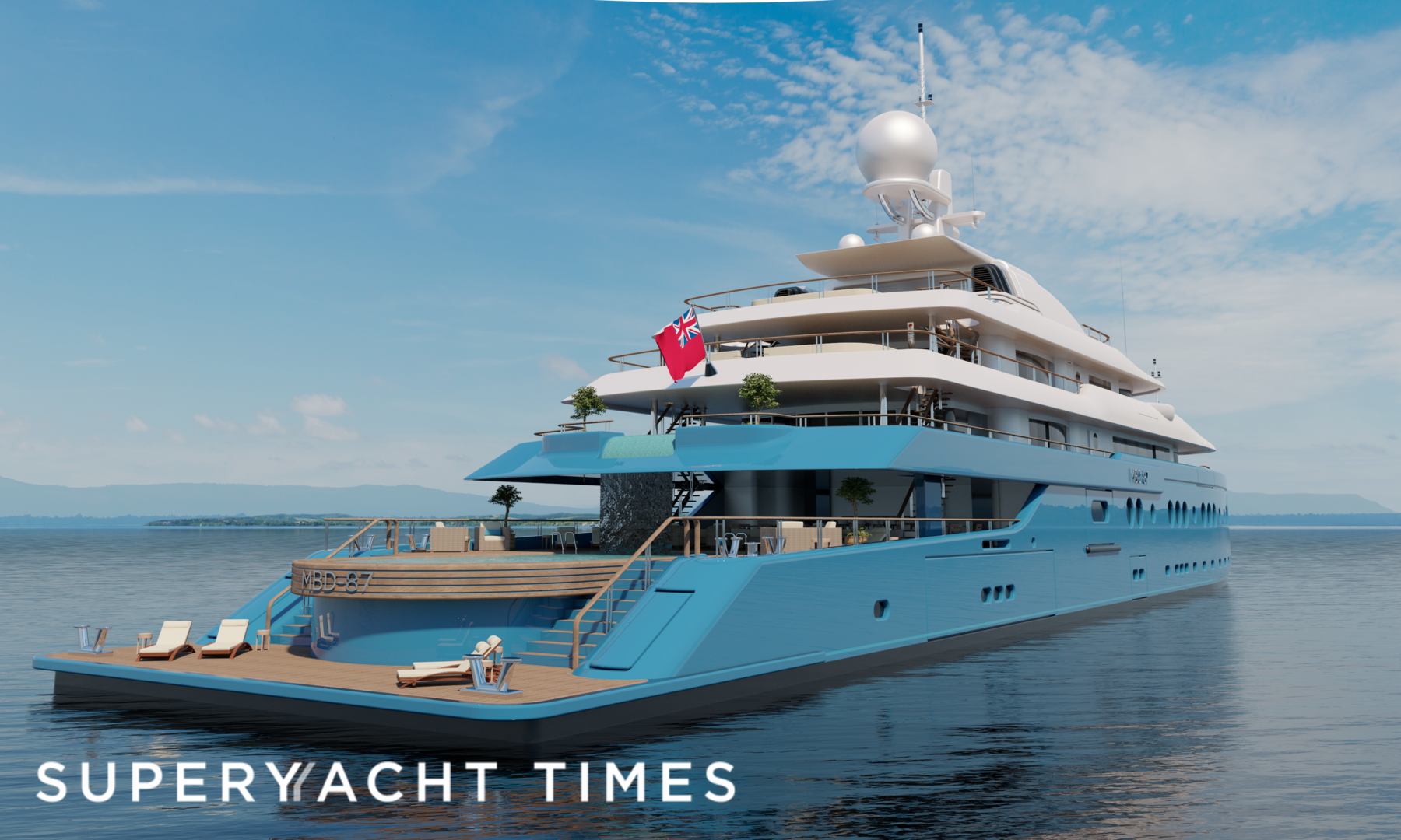 Mark Berryman Design unveils renderings for new 85m superyacht concept ...