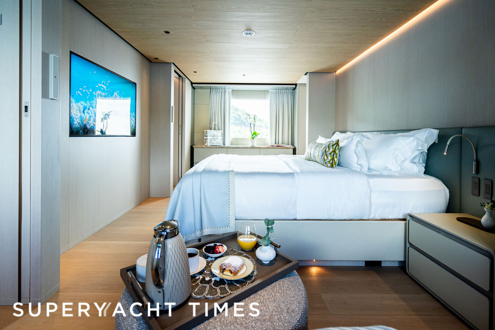 First look onboard 35m CdM motor yacht Stellamar