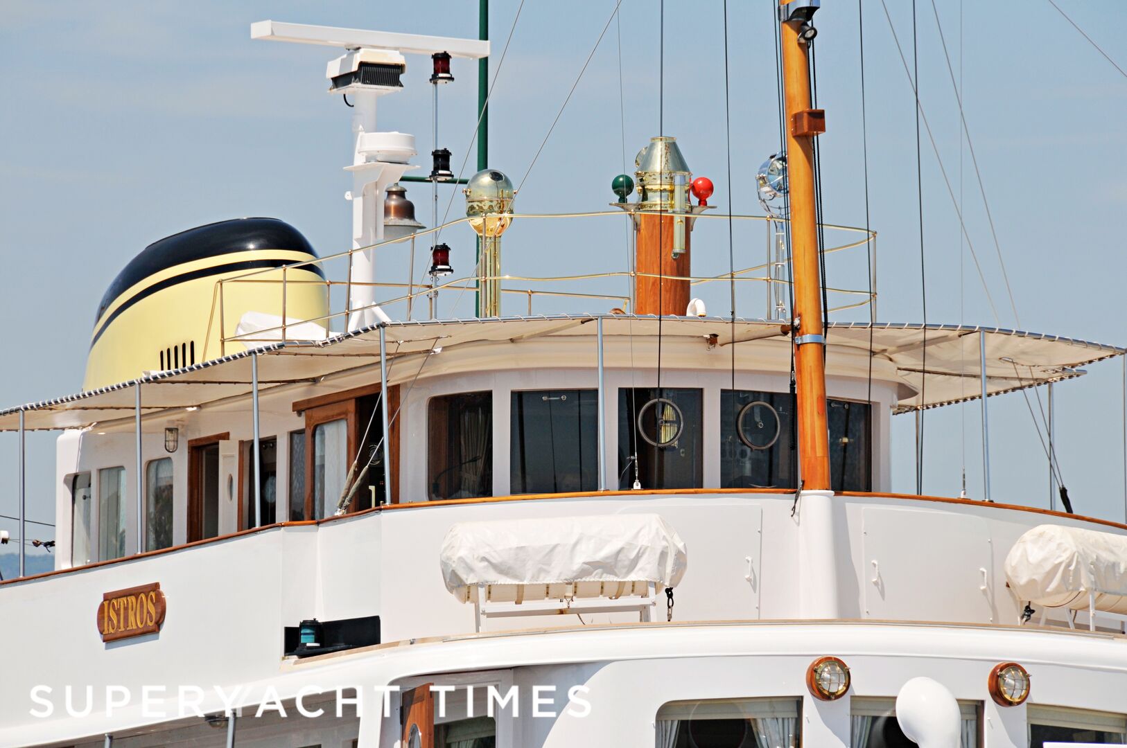 Classic 42m motor yacht Istros has been sold