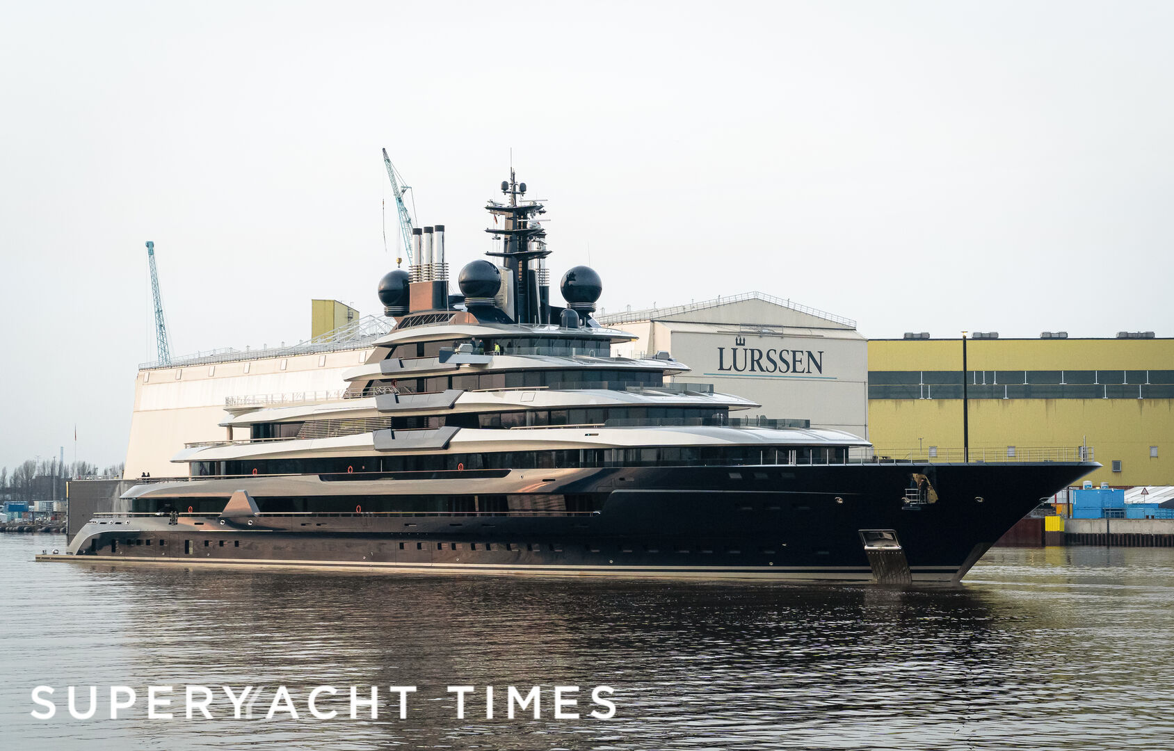 139m Lürssen superyacht Luminance delivered