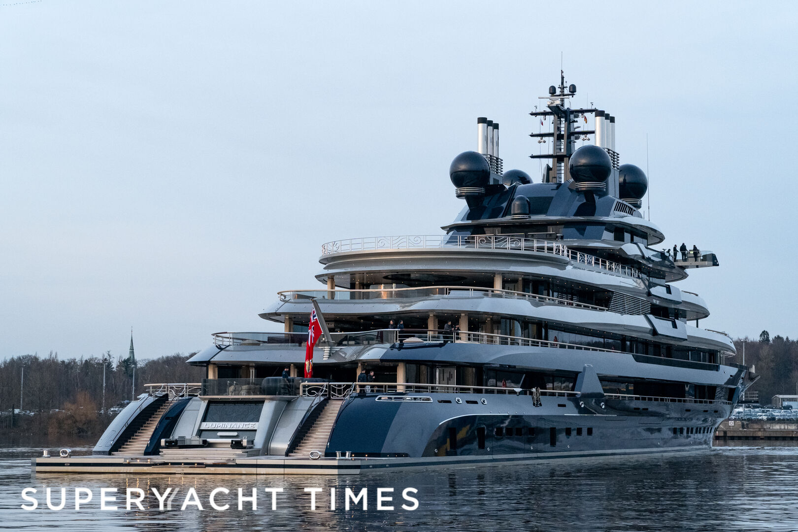 139m Lürssen superyacht Luminance delivered