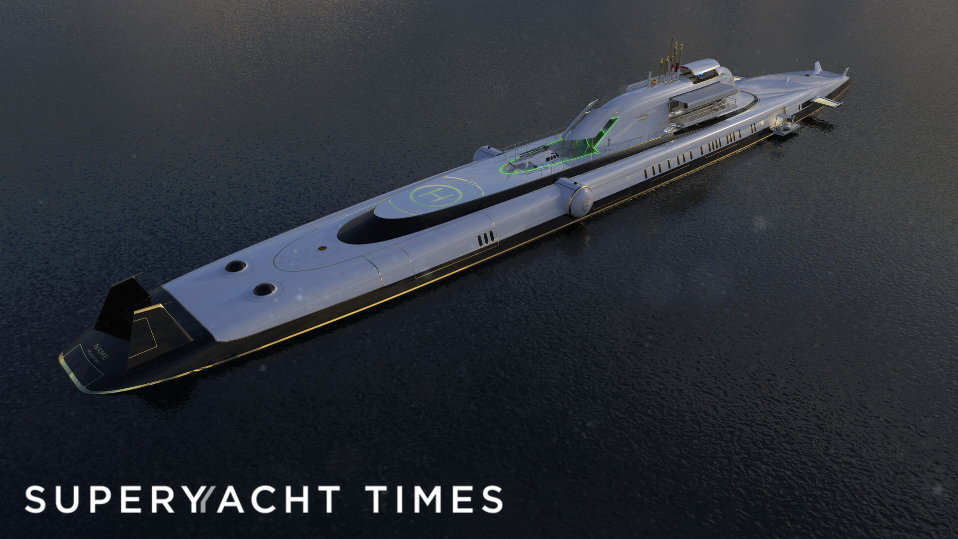 Introducing the 165m submersible superyacht concept Migaloo M5