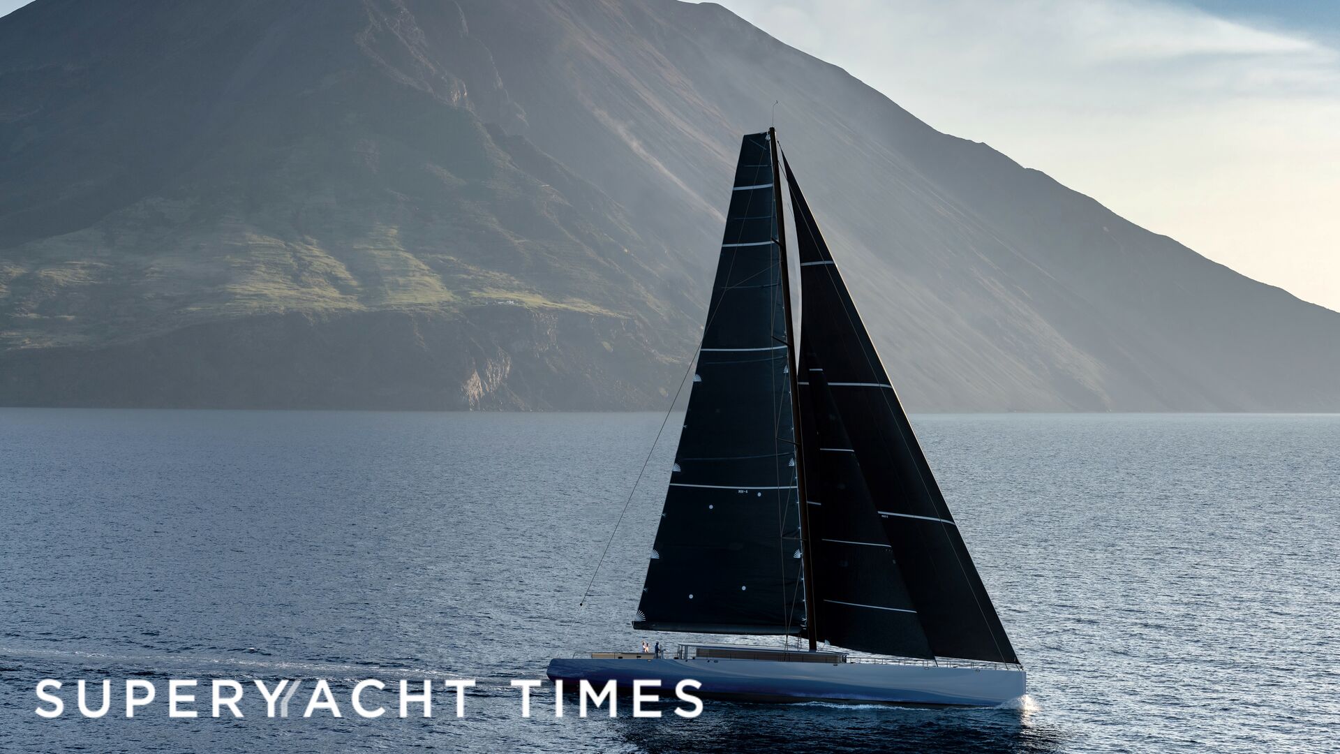 In pictures: Hull of 44m sailing yacht Yemaya launched