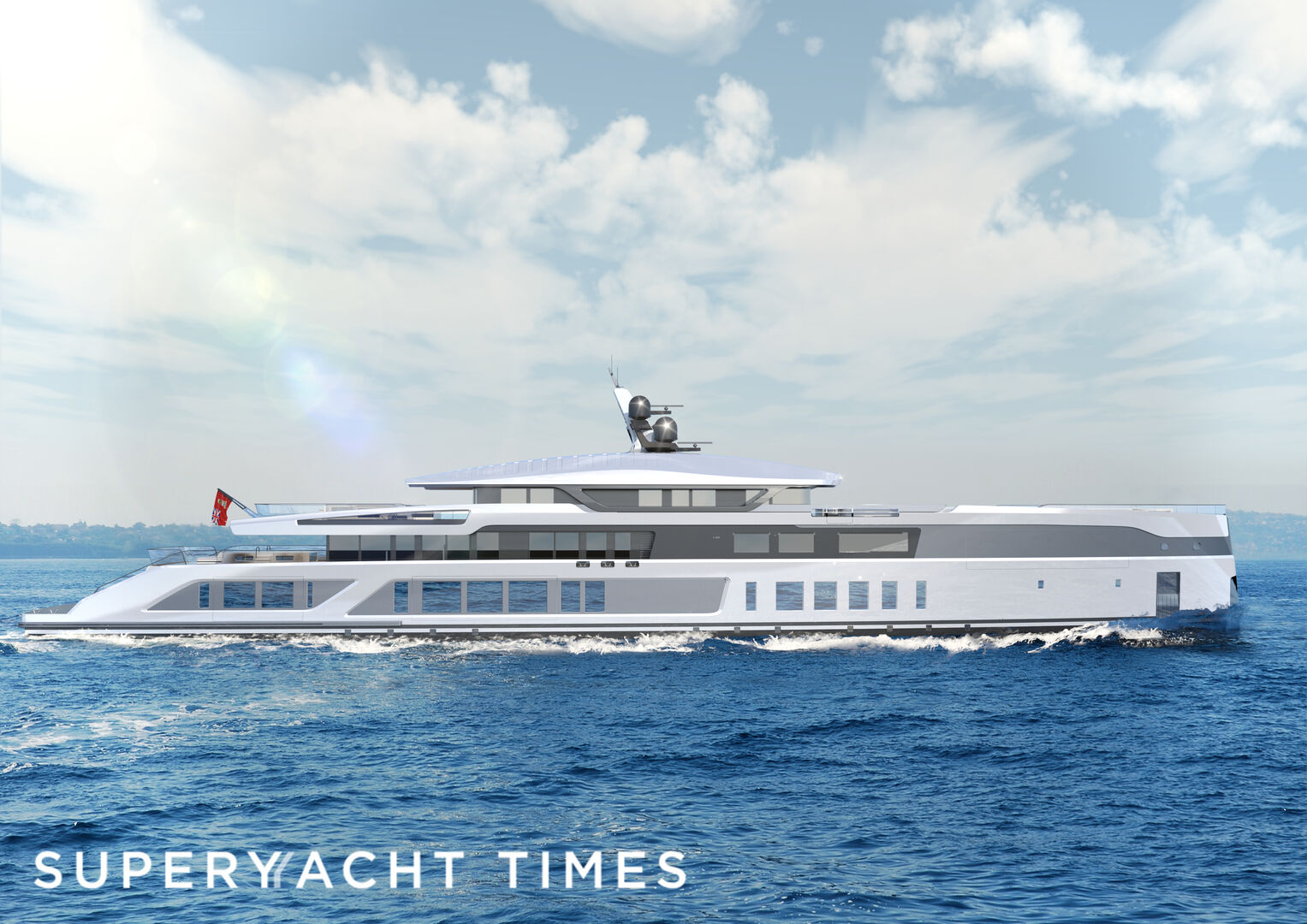 Bloom: The 83m open-plan superyacht concept from Gill Schmid Design