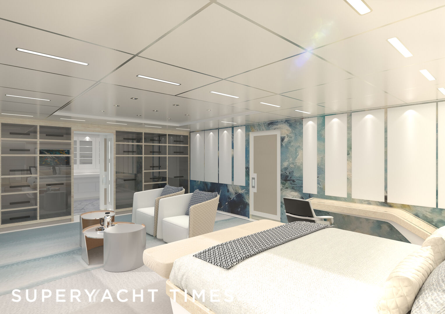 Bloom: The 83m open-plan superyacht concept from Gill Schmid Design