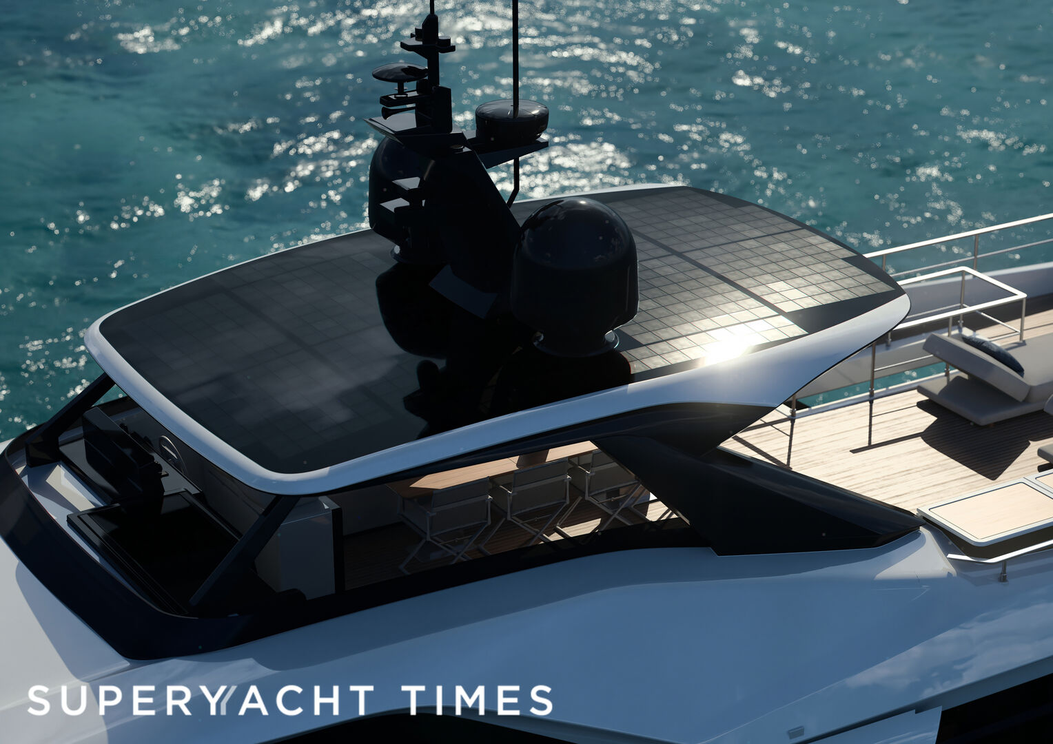 Ferretti unveils new 24m INFYNITO 80 yacht with an ‘all-seasons’ terrace