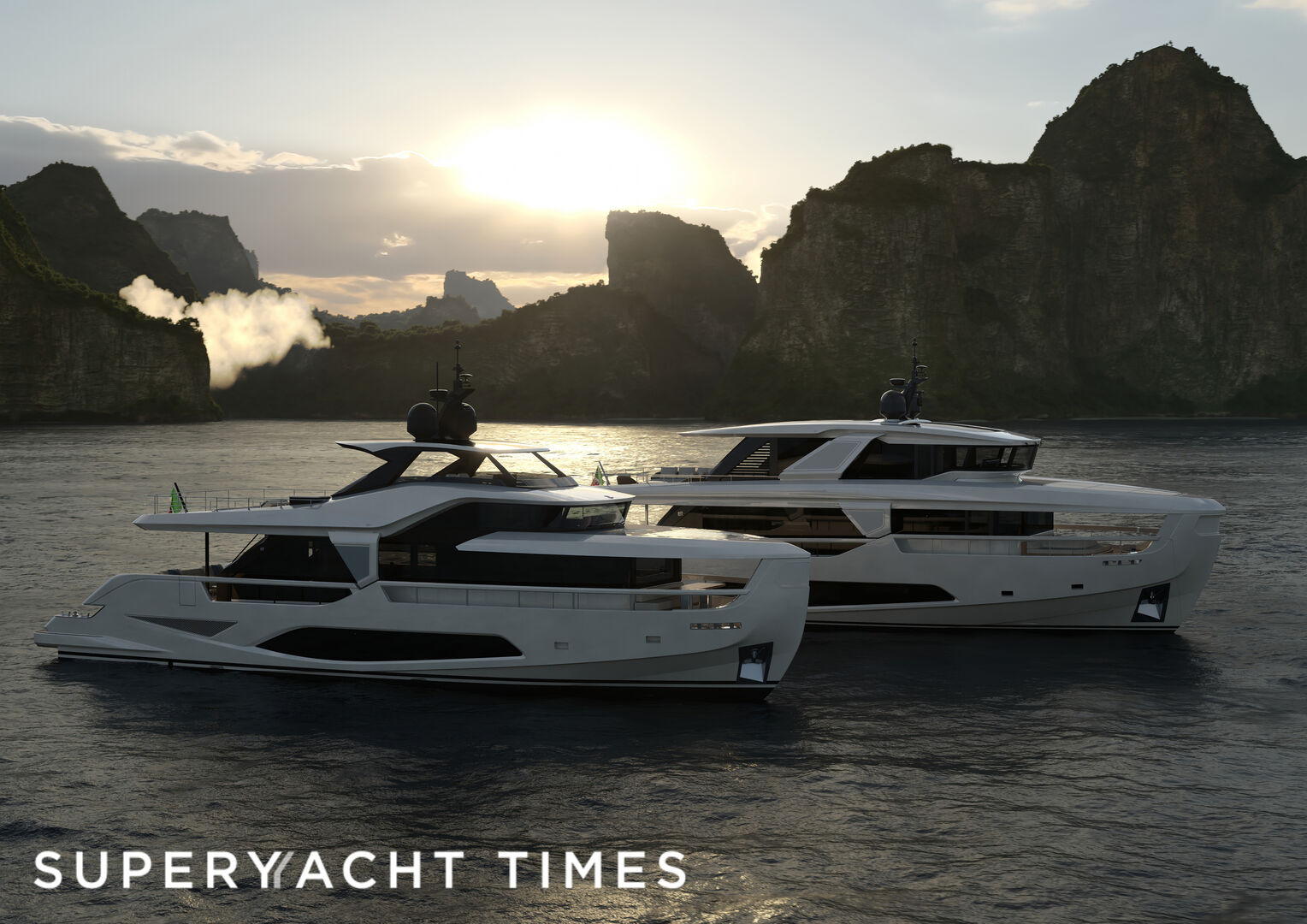 Ferretti unveils new 24m INFYNITO 80 yacht with an ‘all-seasons’ terrace