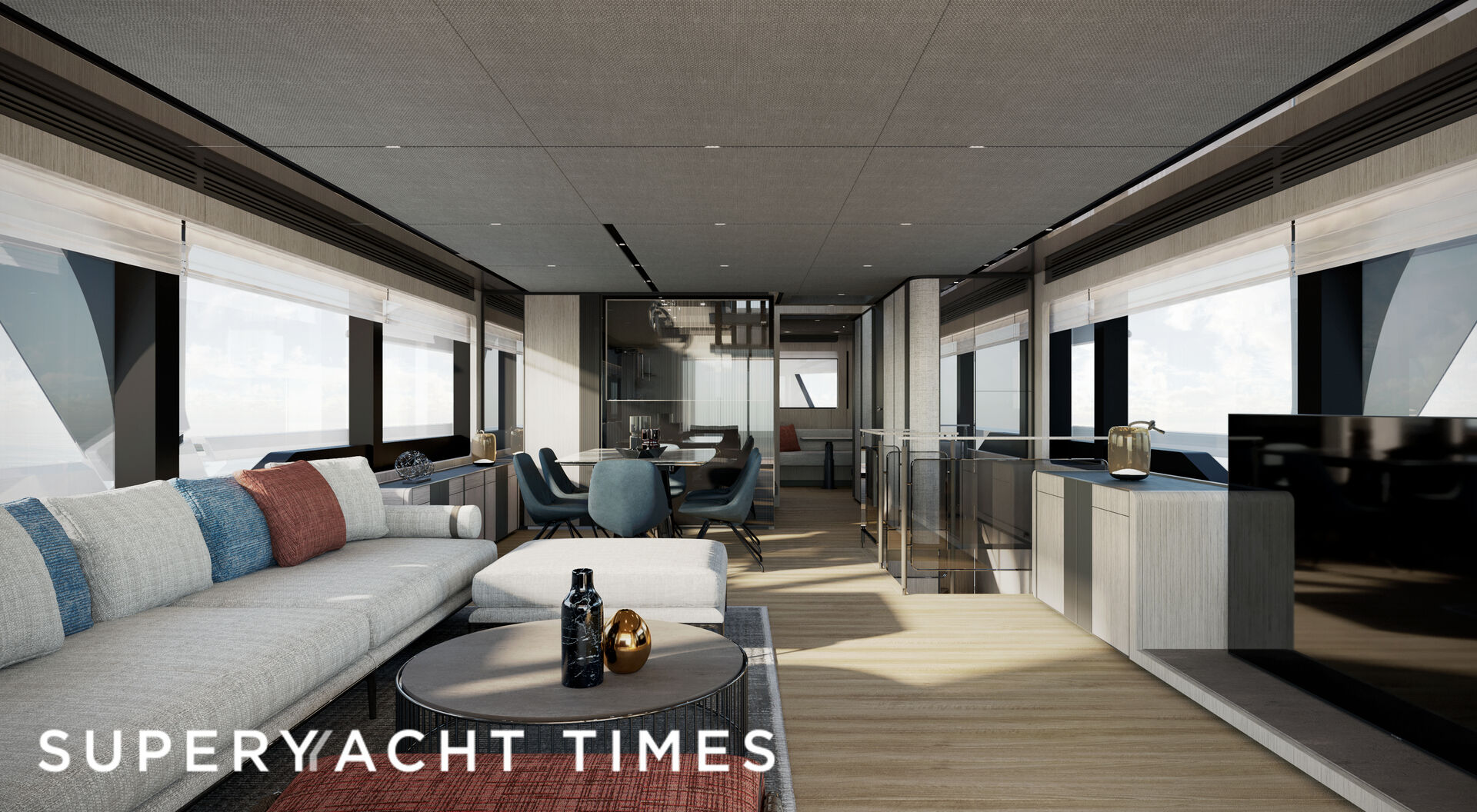 Ferretti unveils new 24m INFYNITO 80 yacht with an ‘all-seasons’ terrace