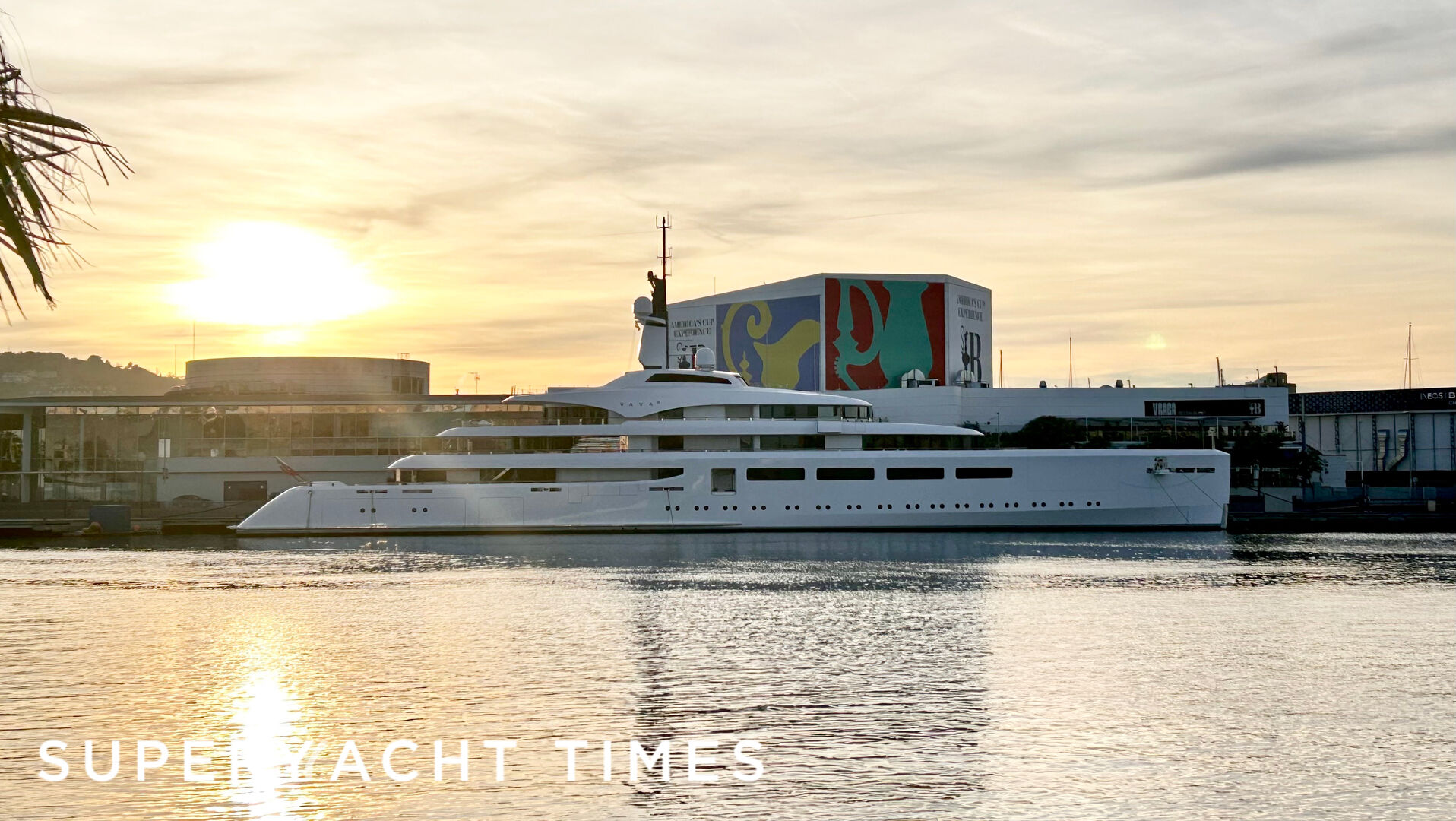 96m superyacht Vava II in Barcelona