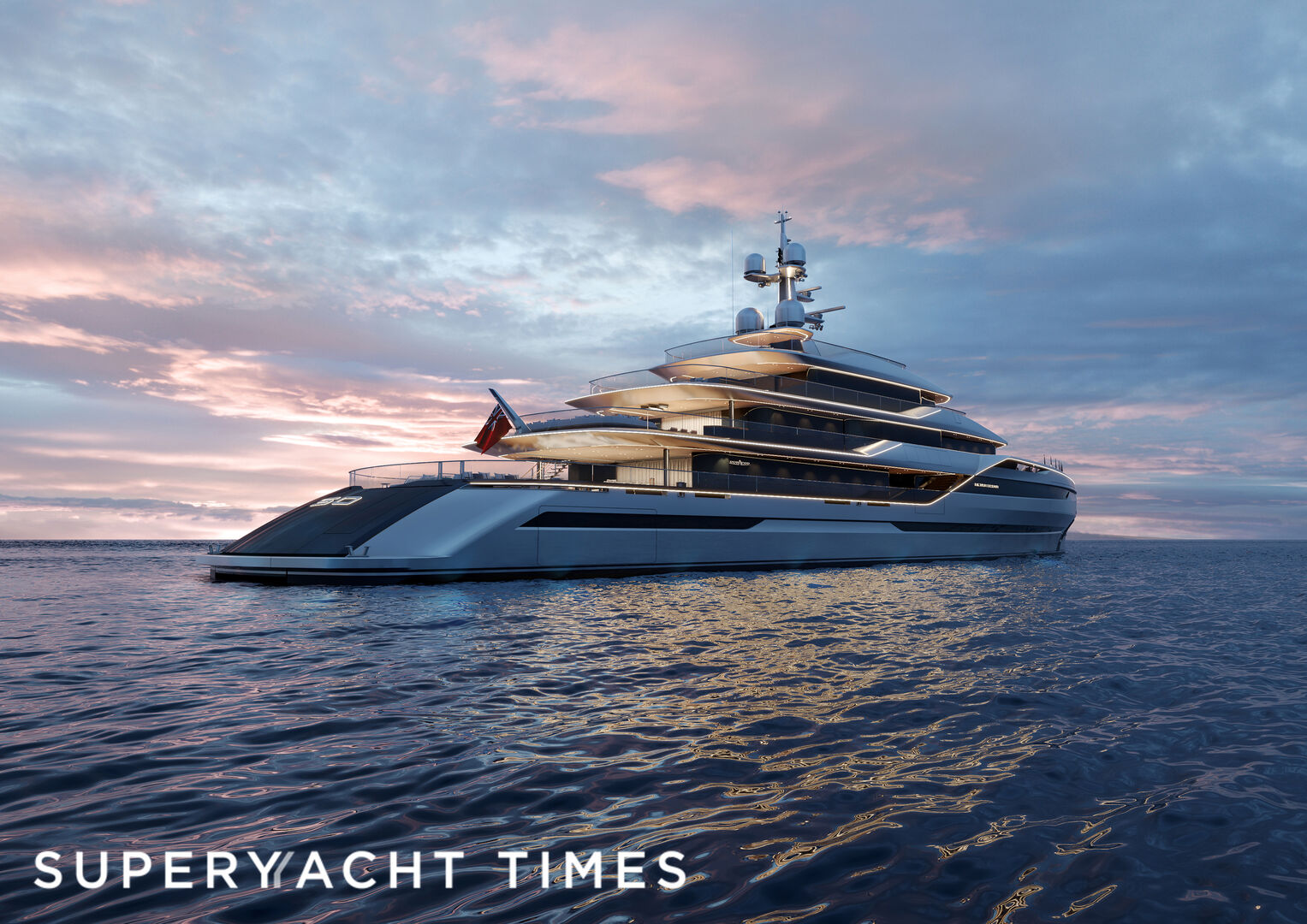 Silver Ocean: The 80m Oceanco Simply Custom superyacht designed by ...