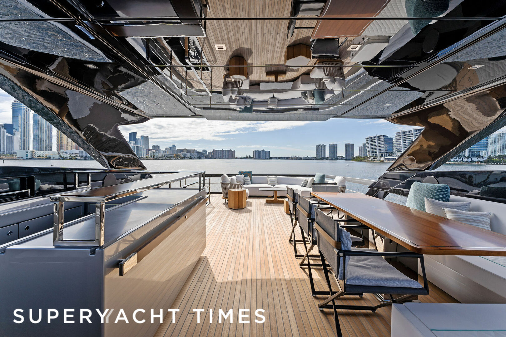 Brand-new 30m Riva 102 Corsaro Super yacht Beso for sale