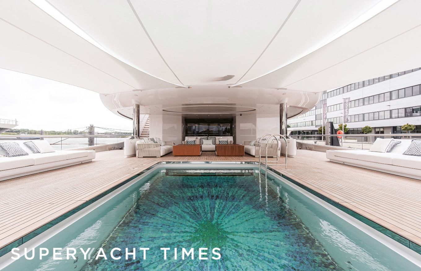 How Seable&Co created a haven of outdoor relaxation onboard 105m ...