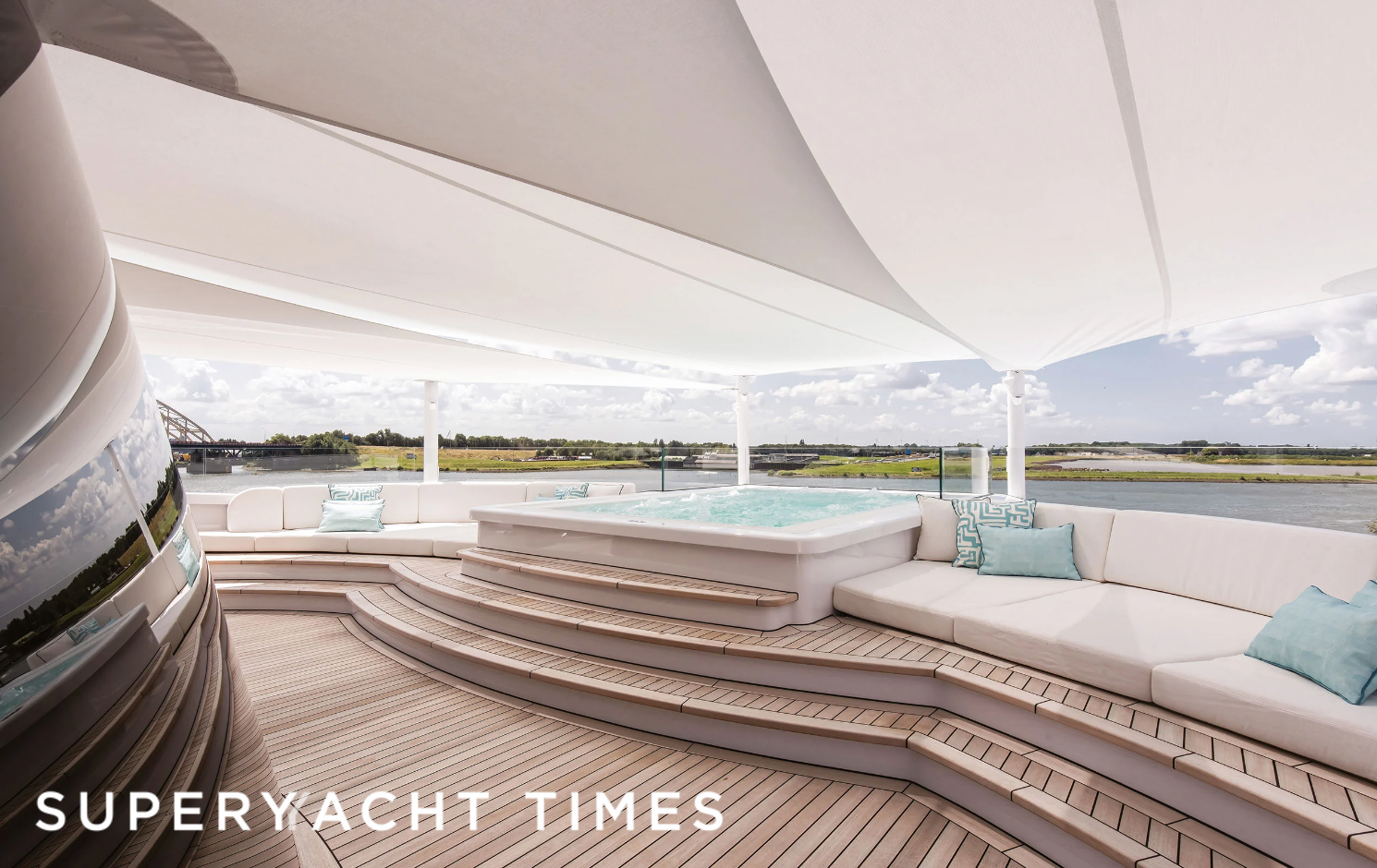 How Seable&Co created a haven of outdoor relaxation onboard 105m ...