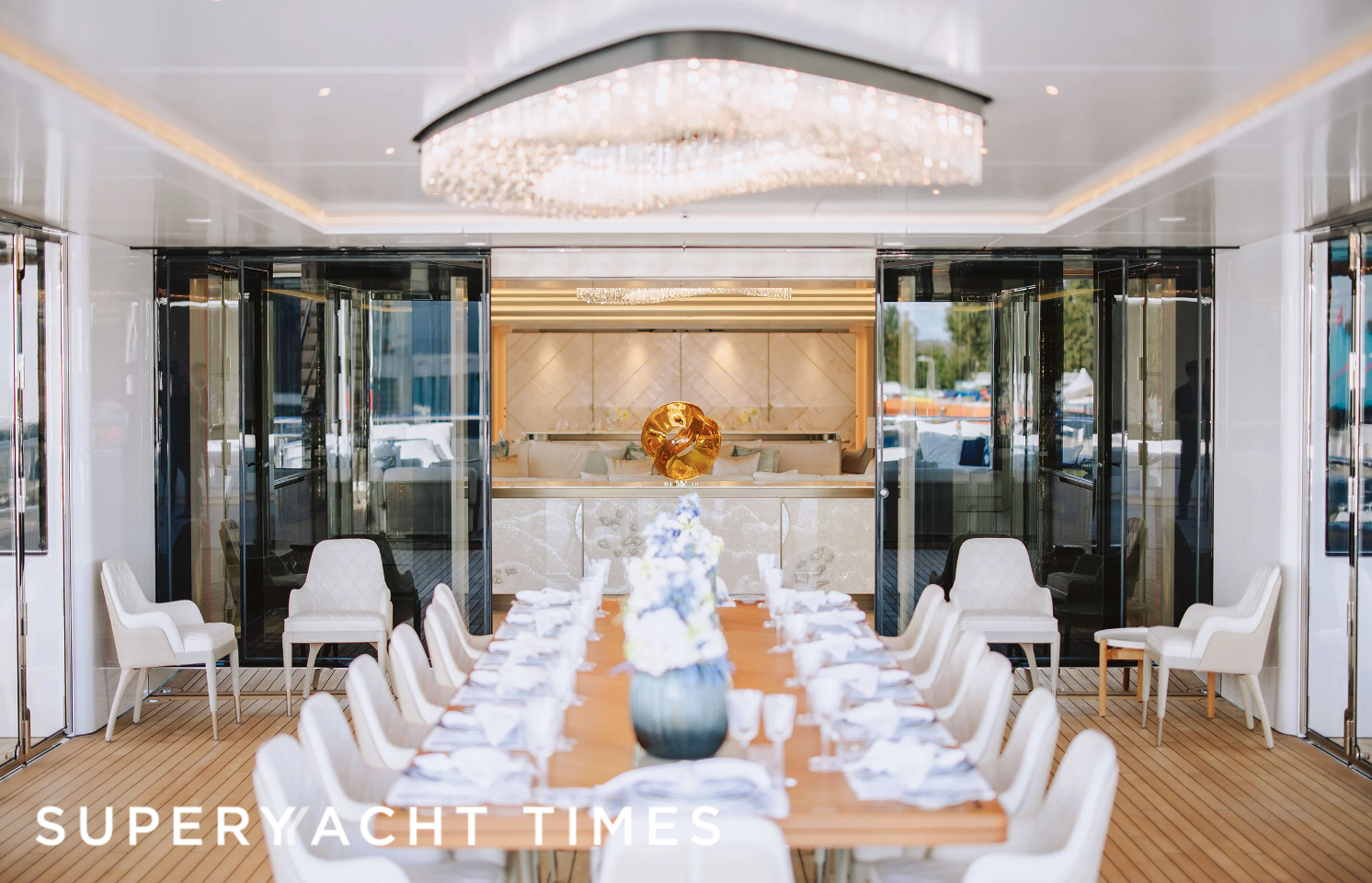 How Seable&Co created a haven of outdoor relaxation onboard 105m ...