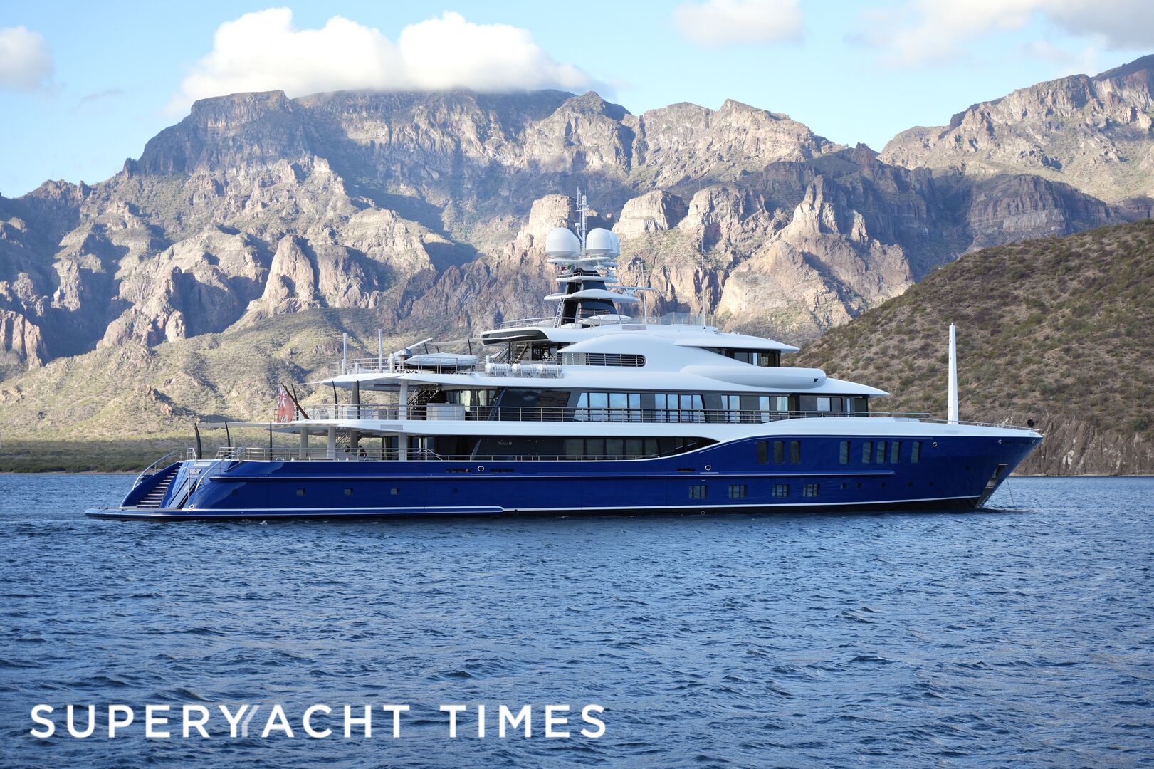 74m Amels superyacht M&EM in Puerto Escondido