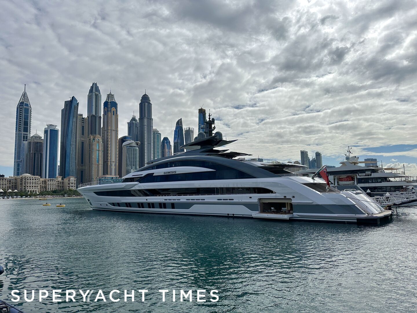 80m Heesen superyacht Genesis in Dubai