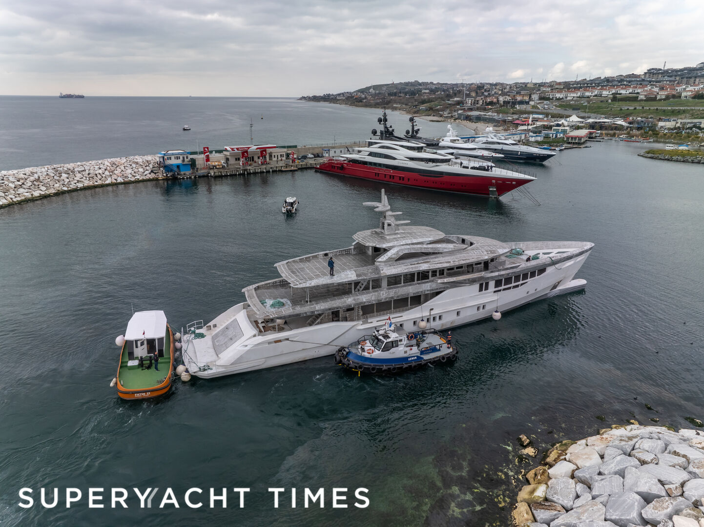 Video: First 52m Bilgin superyacht Bilgin 170 completes technical launch