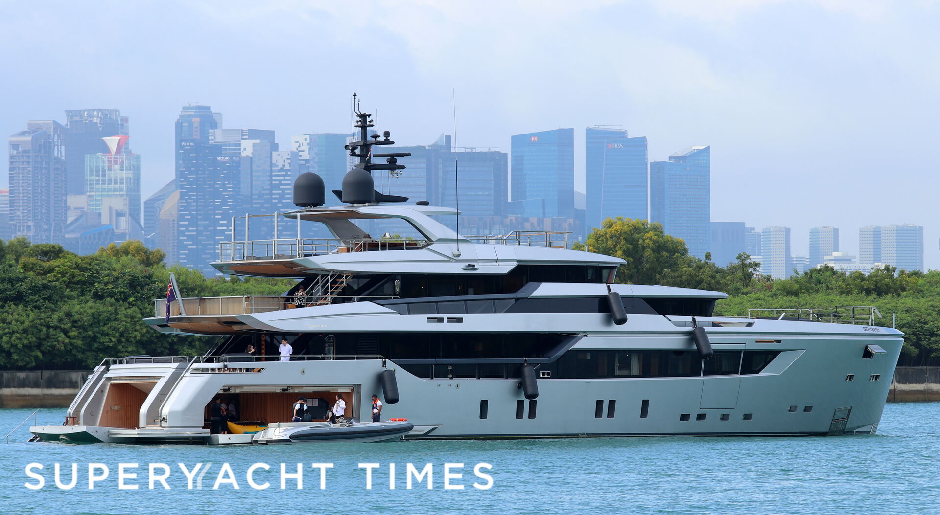 45m Sanlorenzo superyacht Paiza One in Singapore