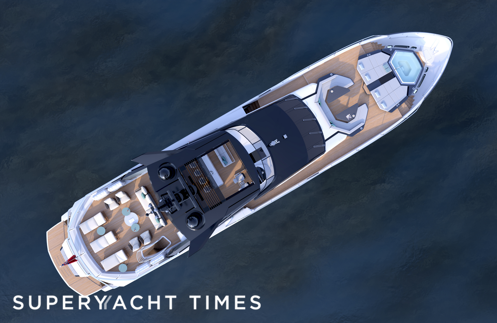 New images unveiled of 37m Sunseeker 120 Yacht model