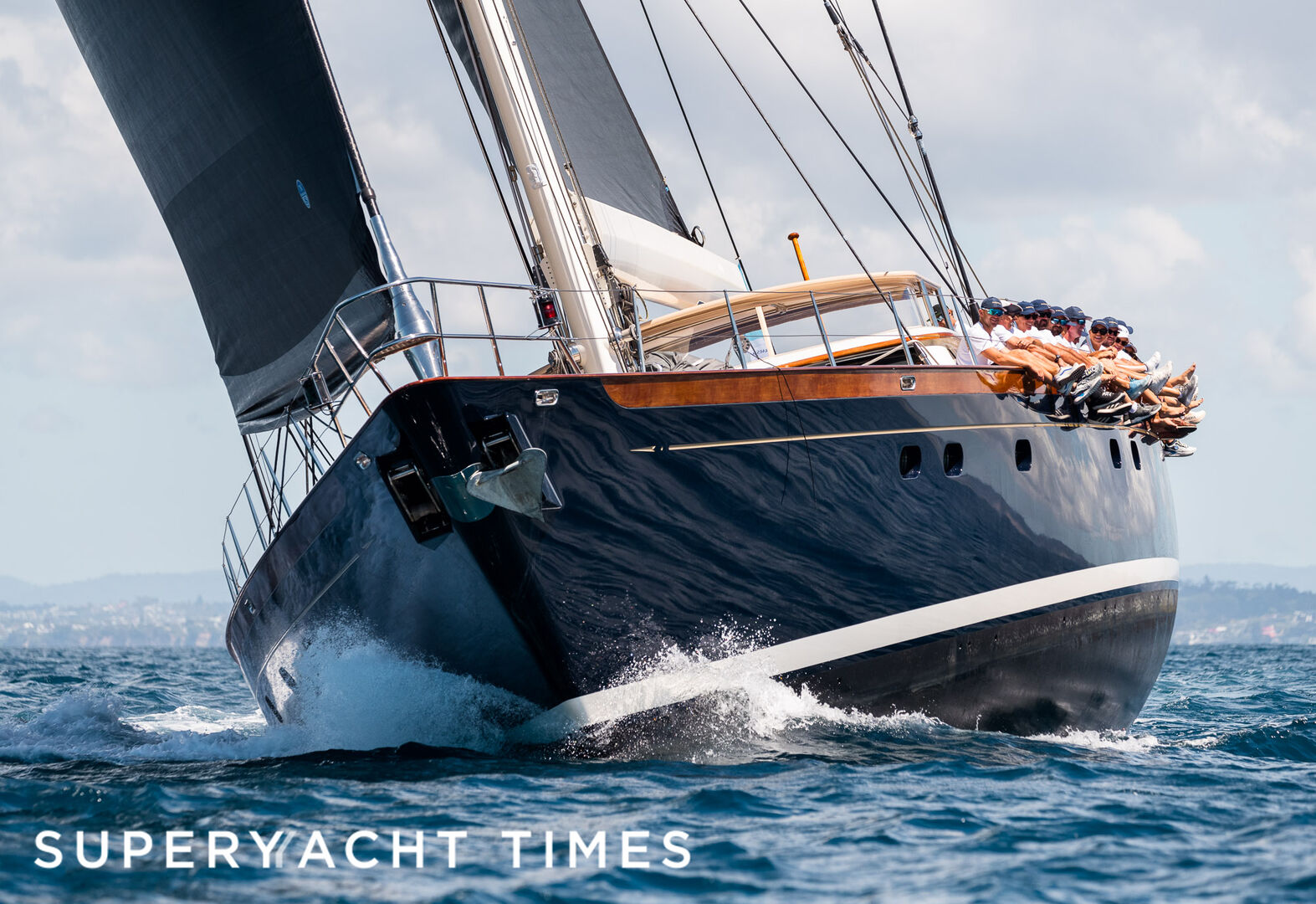 60m superyacht Perseus^3 wins New Zealand Millennium Cup 2024