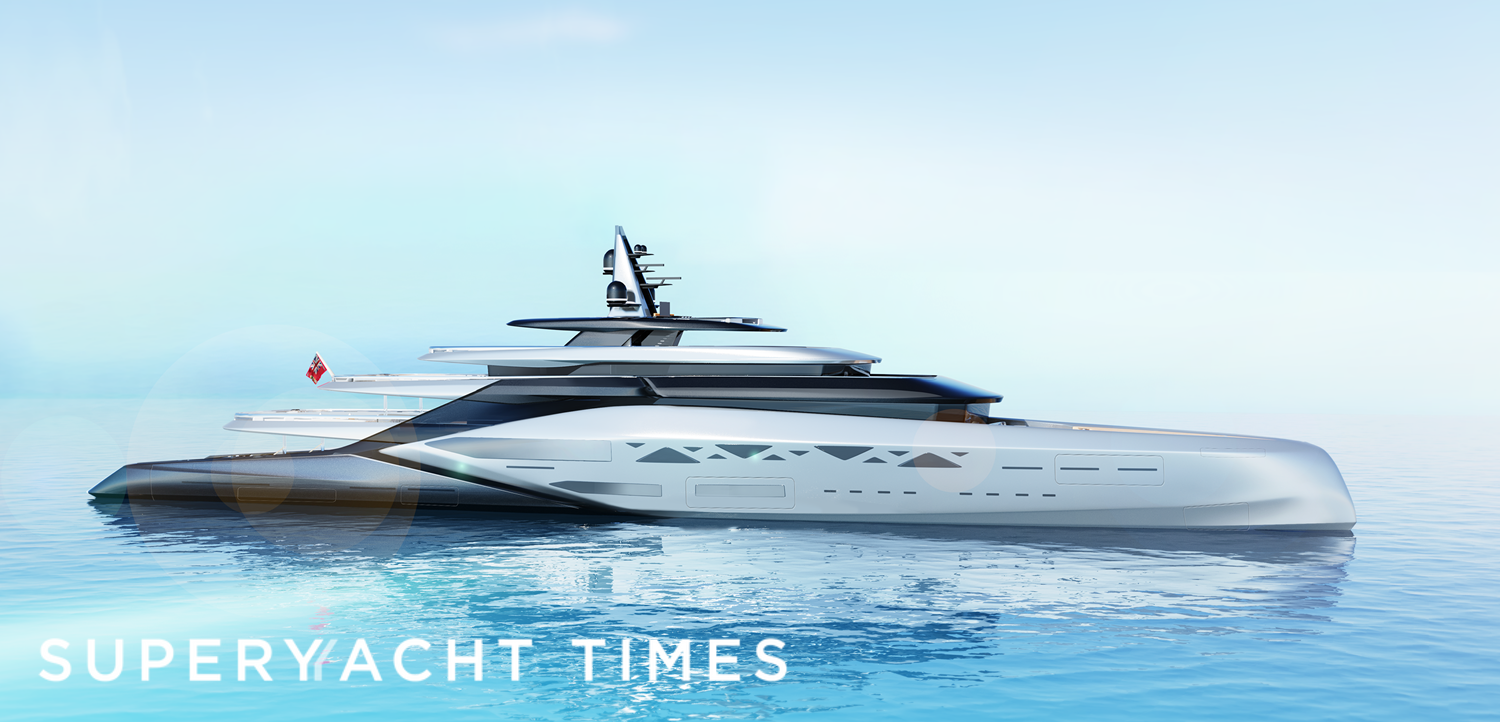 Design Storz unveils renders of 109-metre superyacht concept Skia