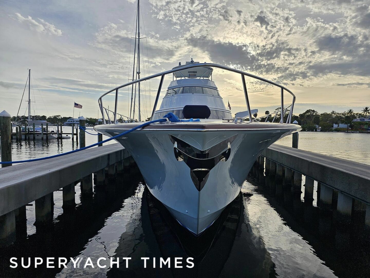 29m Jim Smith sportfisher yacht A Work of Art launched