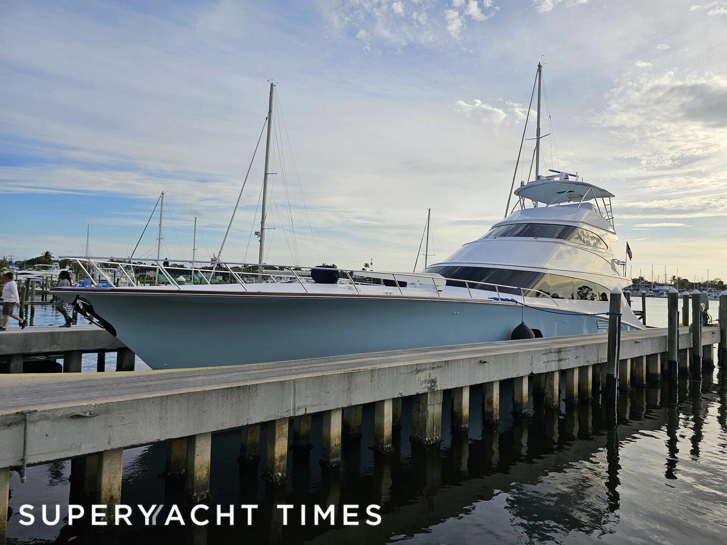 29m Jim Smith sportfisher yacht A Work of Art launched