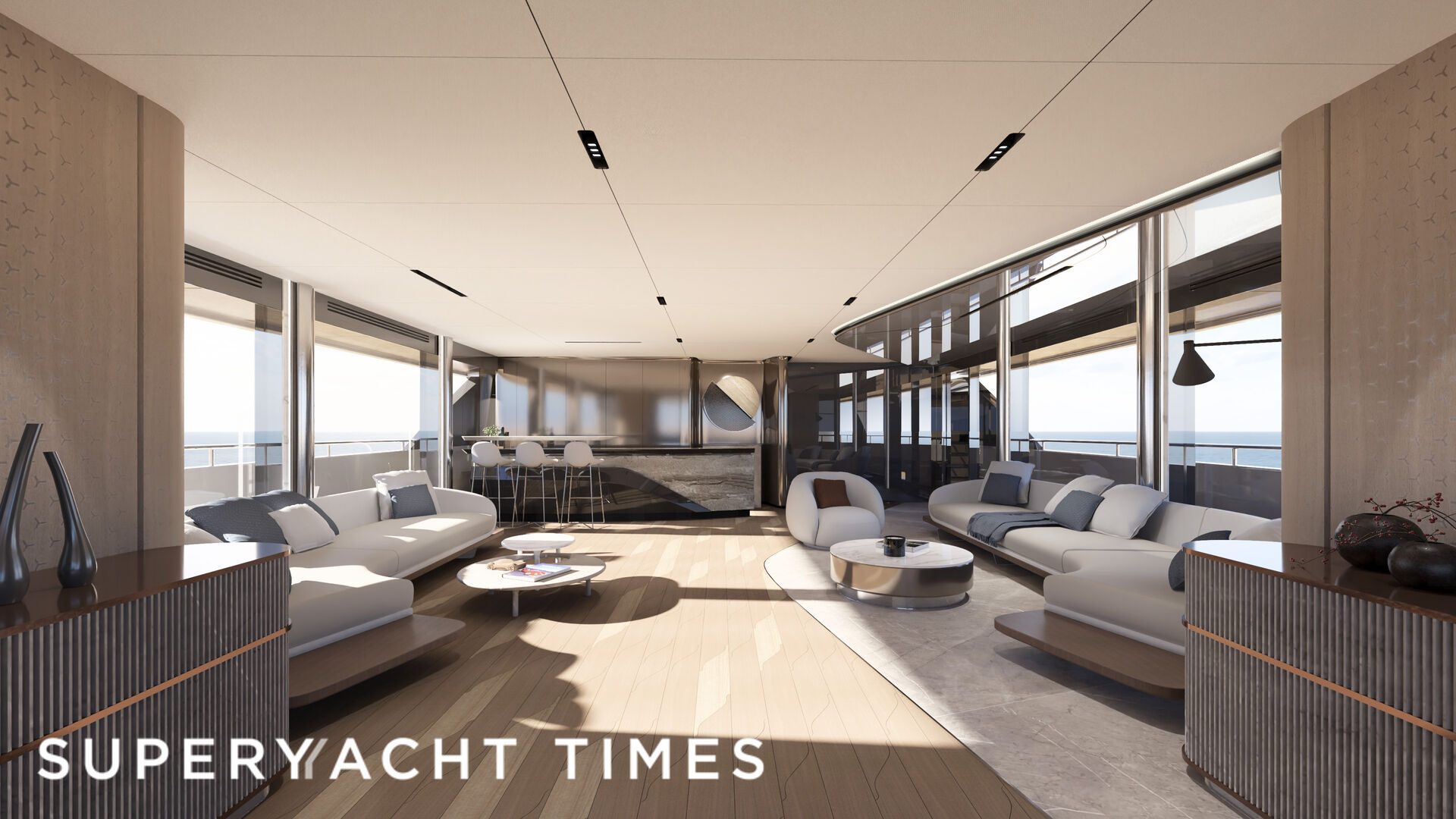 First look at the interiors of Rossinavi’s Nolimits superyacht brand