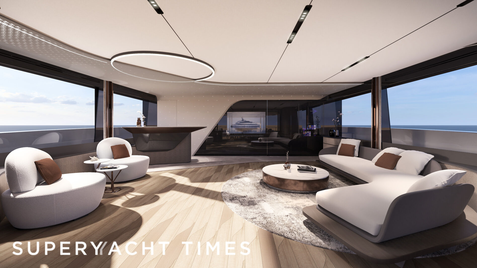 First look at the interiors of Rossinavi’s Nolimits superyacht brand