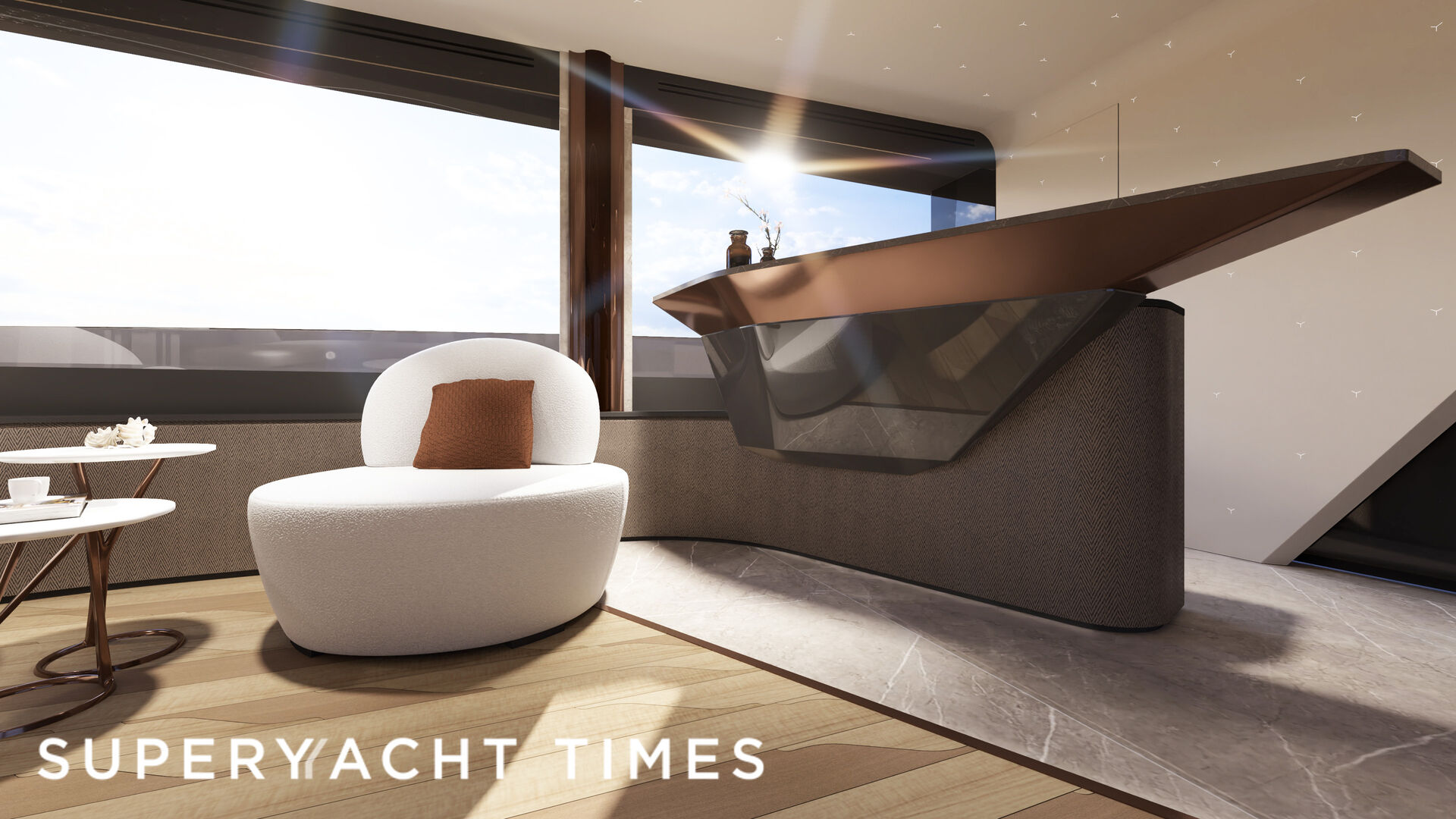 First look at the interiors of Rossinavi’s Nolimits superyacht brand