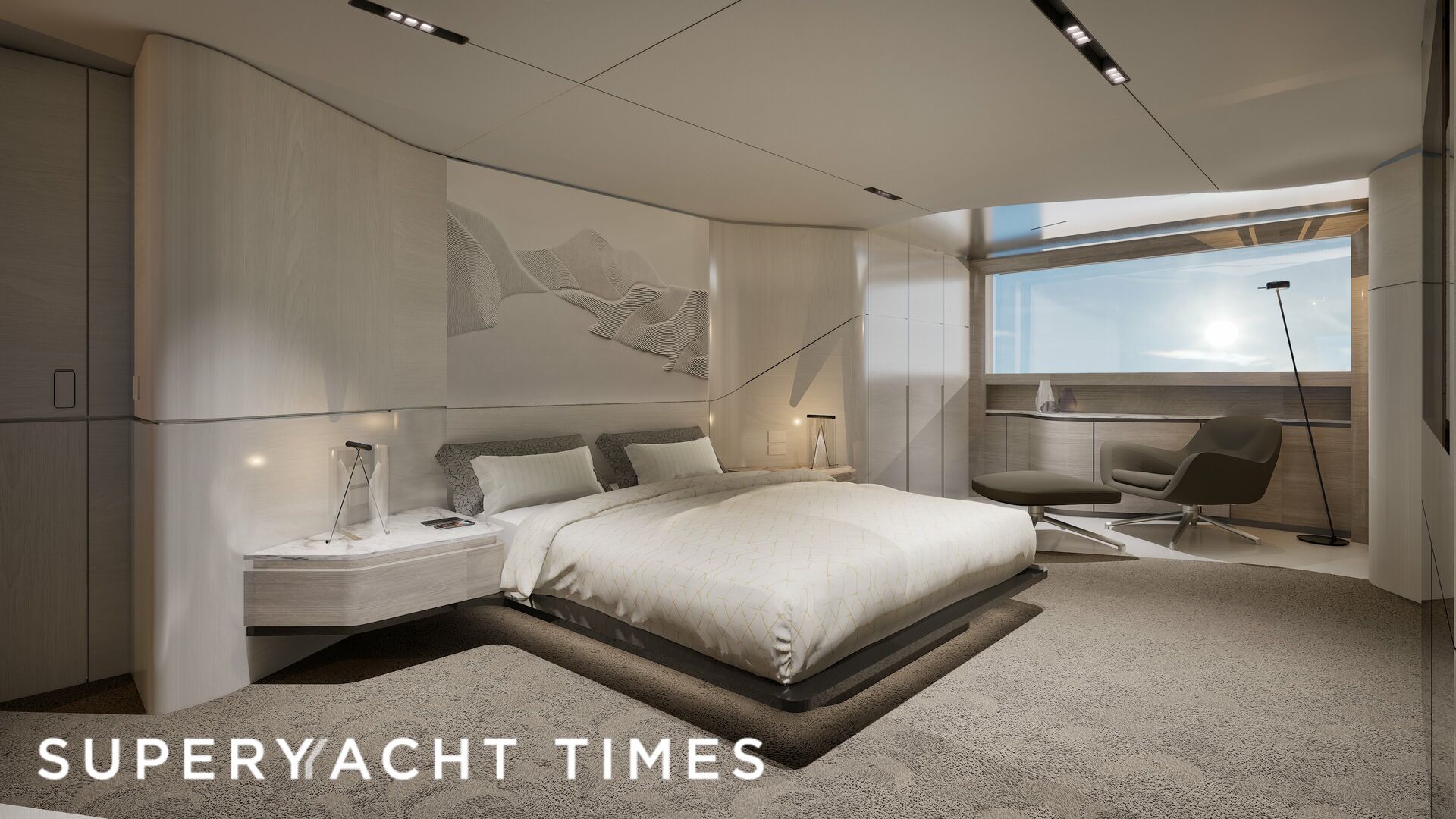 First look at the interiors of Rossinavi’s Nolimits superyacht brand