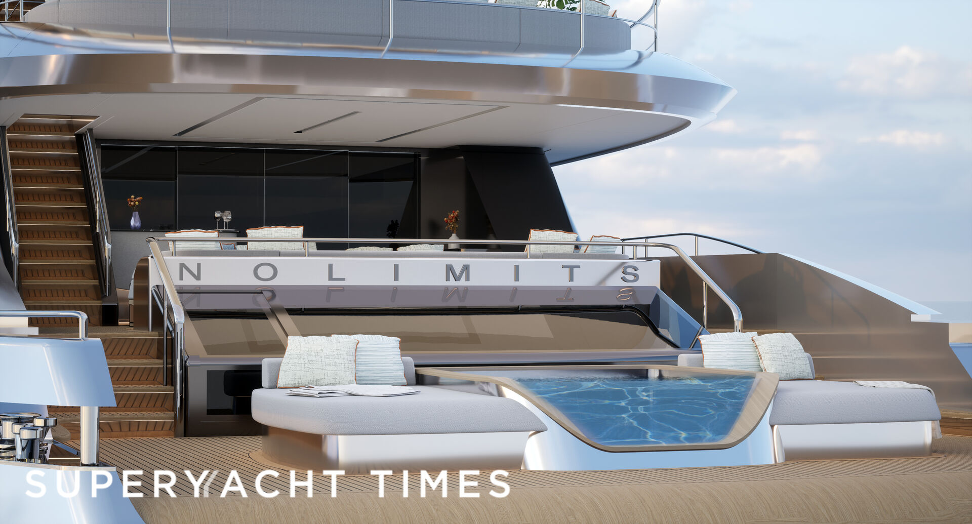 First look at the interiors of Rossinavi’s Nolimits superyacht brand