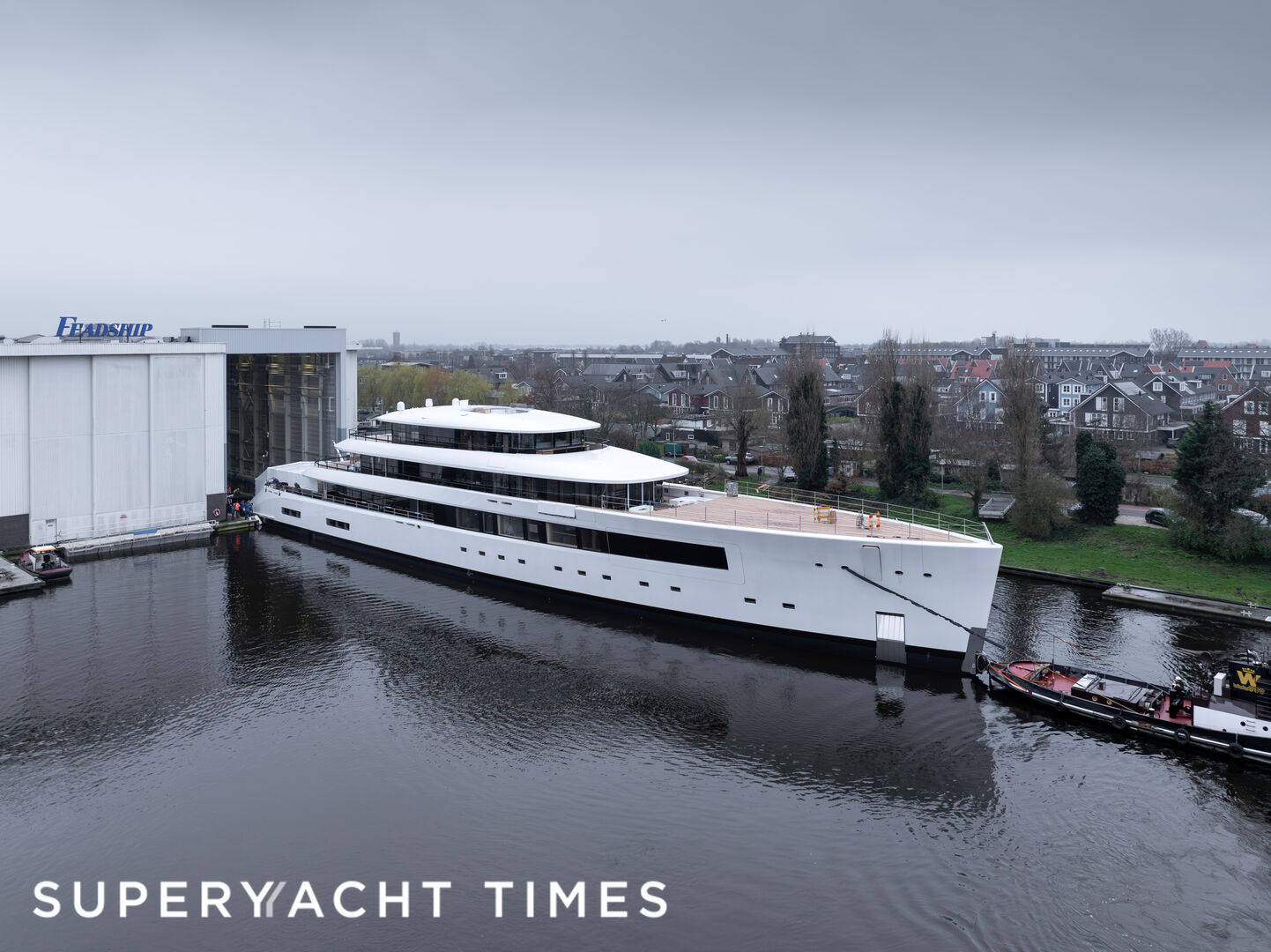 Exclusive: 83m Feadship Project 712 superyacht launched
