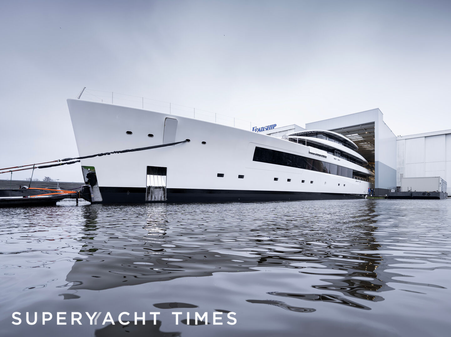 Exclusive: 83m Feadship Project 712 superyacht launched