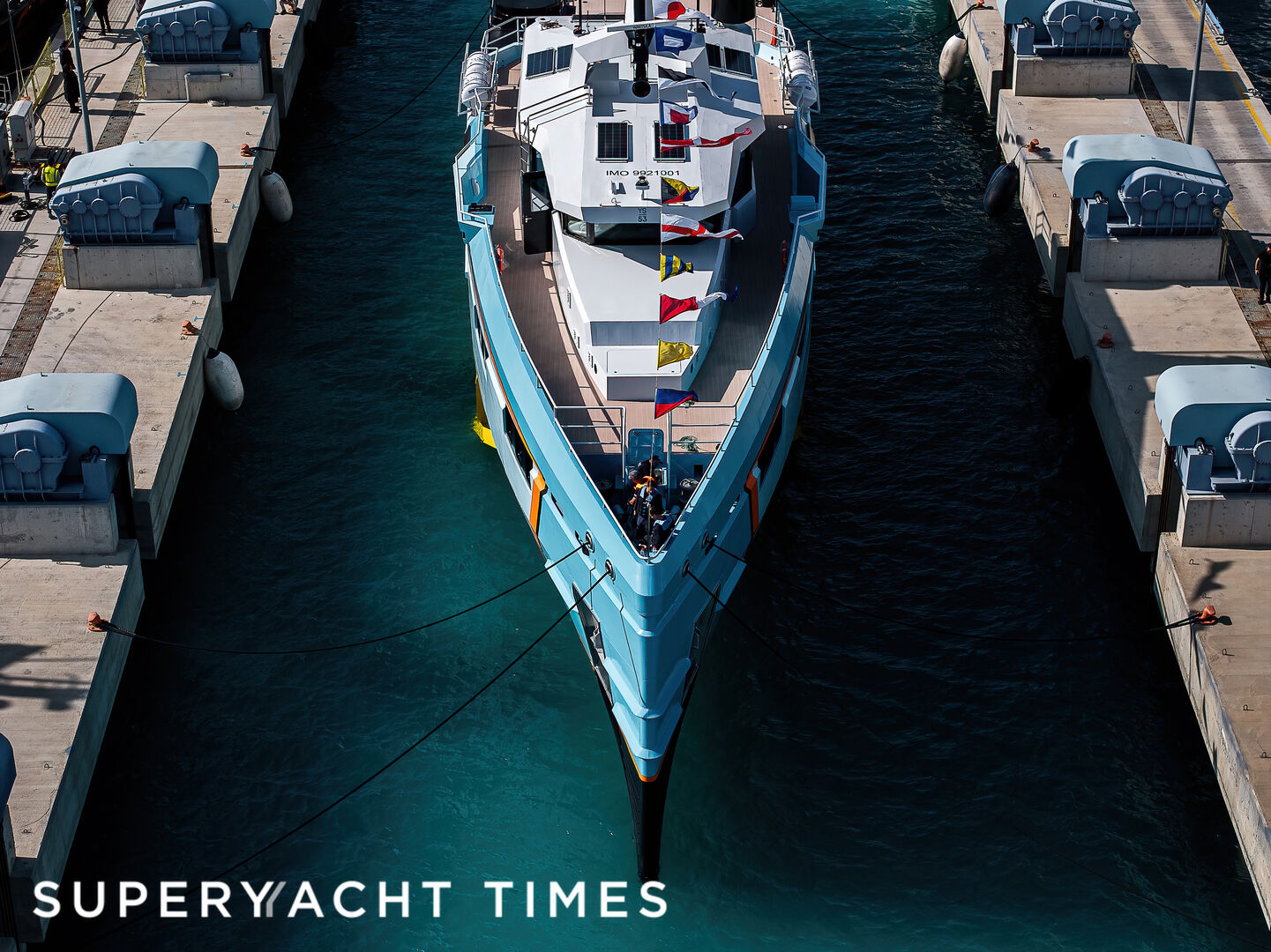 53m Damen Yachting YS53 support yacht Five Oceans launched