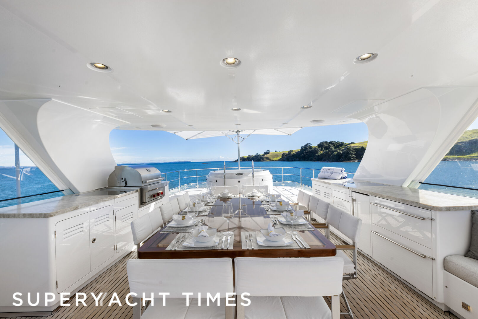 30m Nordhavn motor yacht Serenity on the market