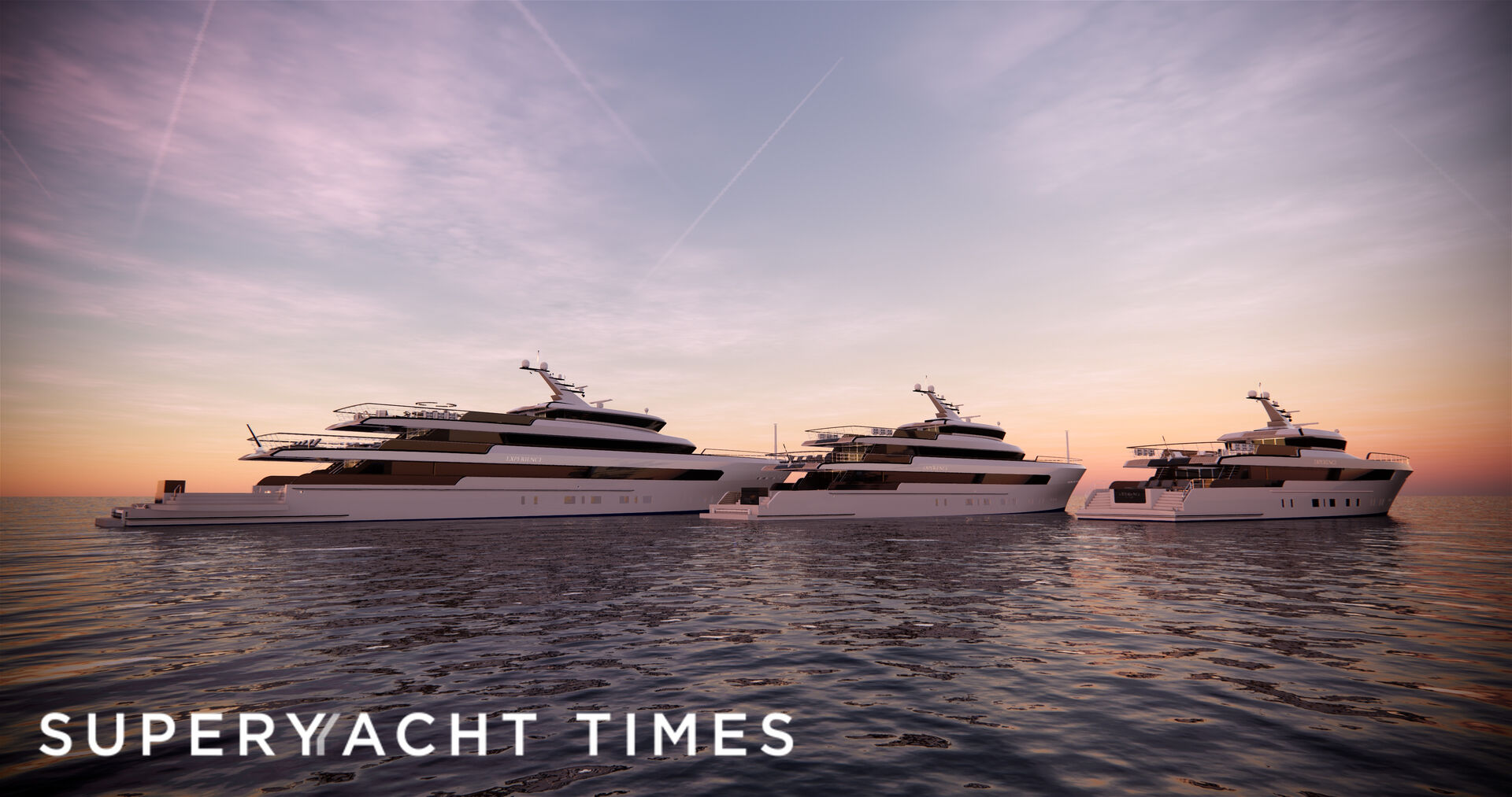 Three new superyacht concepts unveiled by CBSPRO Maritime