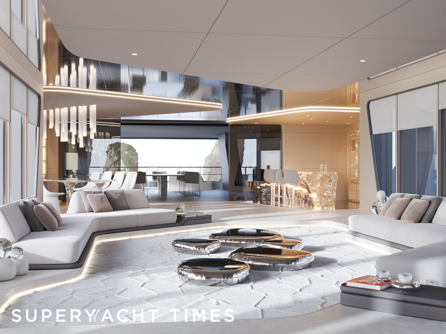 New interior images of Icon Yachts’ 64m Project Mission unveiled