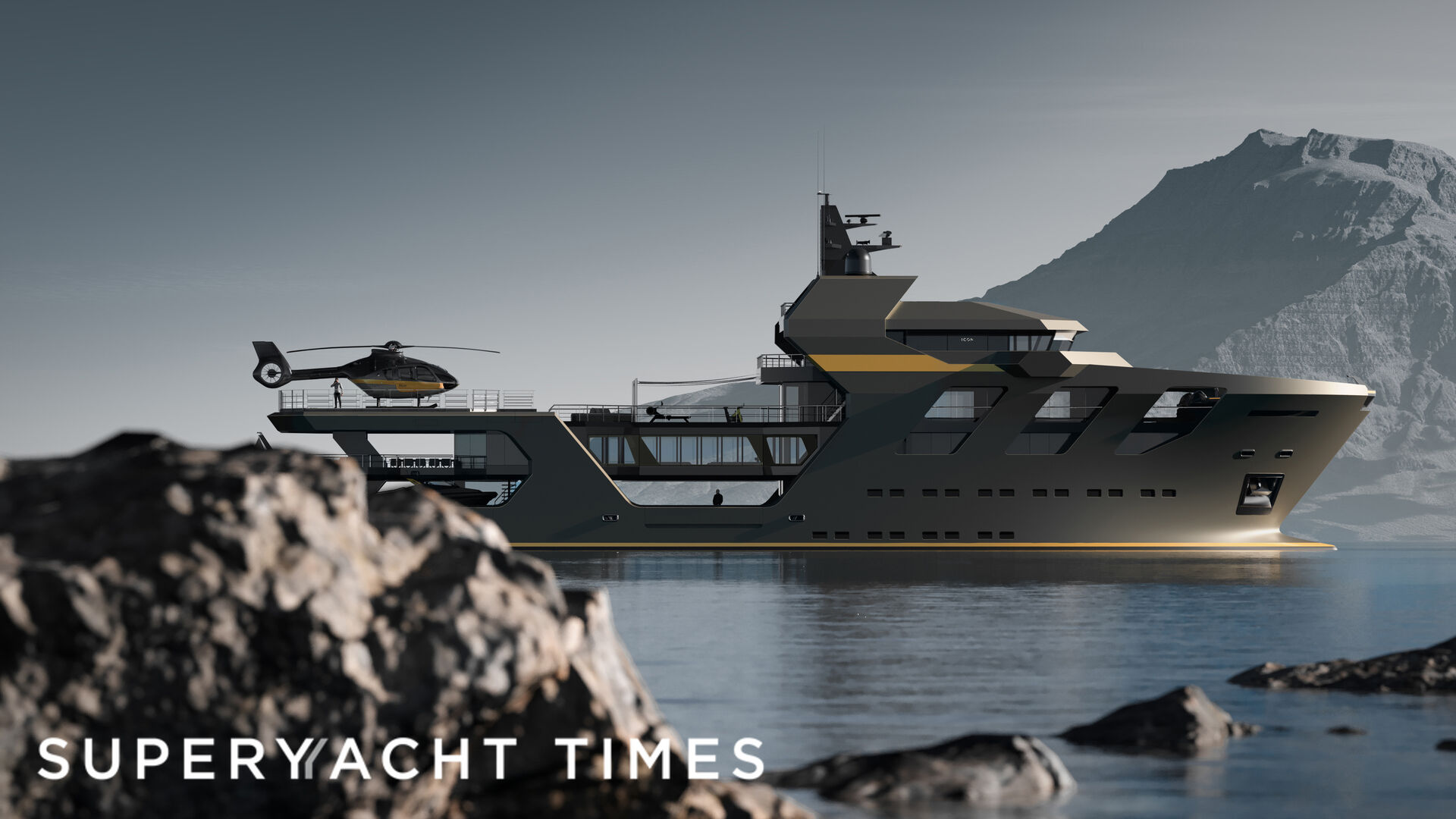 New interior images of Icon Yachts’ 64m Project Mission unveiled