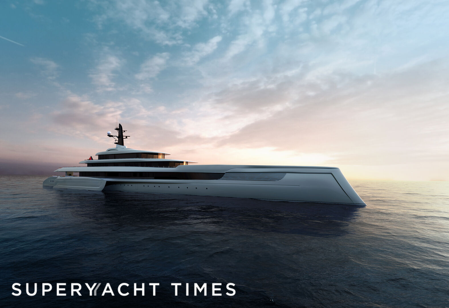 Spear: The 140m trimaran yacht concept by T. Fotiadis Design & Lateral ...