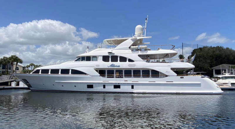 37m Benetti motor yacht Allora sold