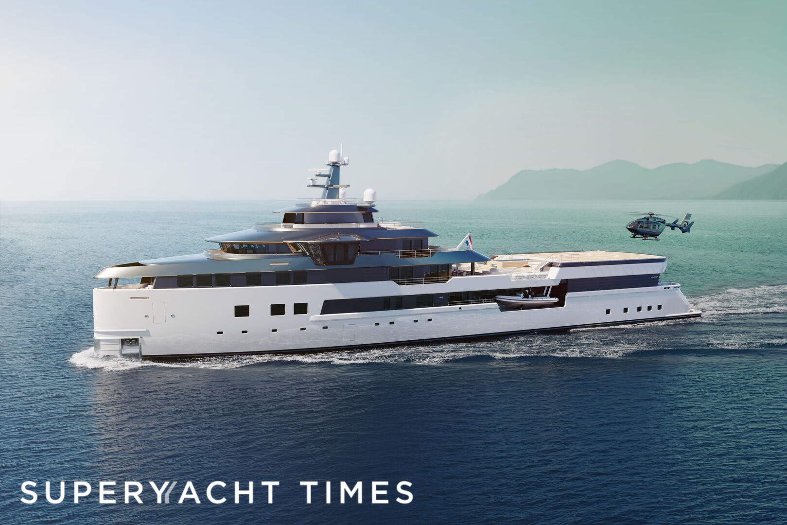 Damen Yachting unveils the Xplorer 80 superyacht concept